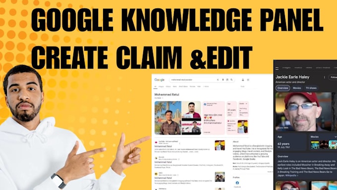 Create a professional and verified google knowledge panel by Sandro ...