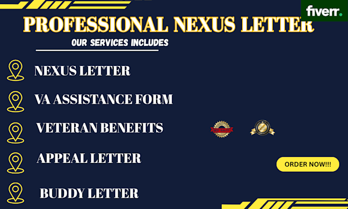 Veteran va disability nexus letter buddy claims statement by ...