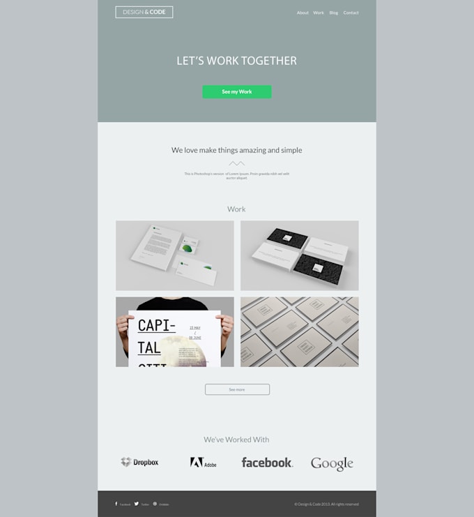 Design mock up of website and mobile application by Tehreeem | Fiverr