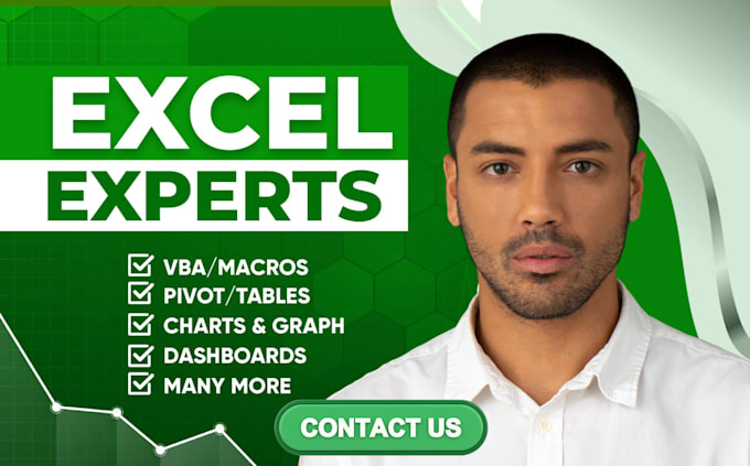 Do excel vba, excel spreadsheet, excel macros, google sheets, dashboard by Ralphthefixer | Fiverr