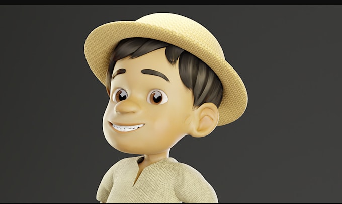 Stylized 3d character modeling for games animation, 3d printing ...