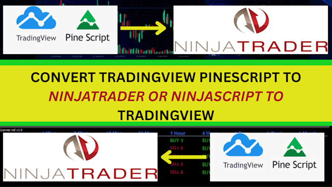 Convert tradingview pinescript to ninjatrader or ninjascript to tradingview by Mollymarcco | Fiverr