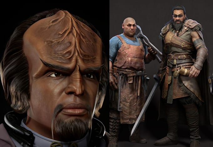 Do realistic 3d character metahuman character 3d metahuman for unreal ...
