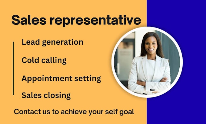 Be your high ticket commission based sales closer sales representative b2b leads by Natalie ...