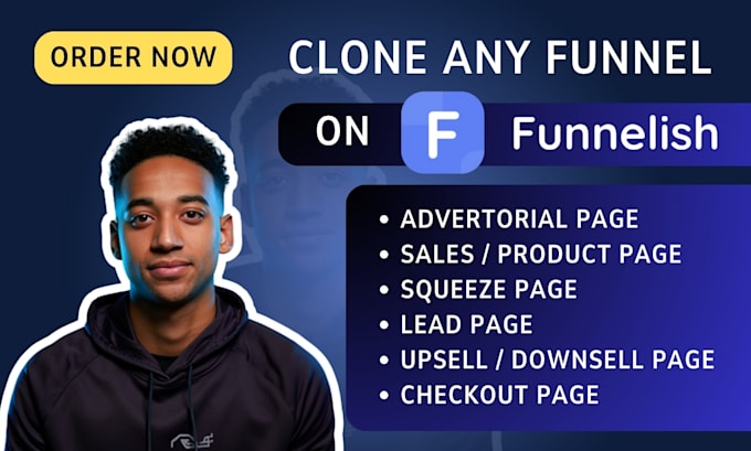 Design or clone funnelish advertorial pages squeeze leadpages by Glow ...