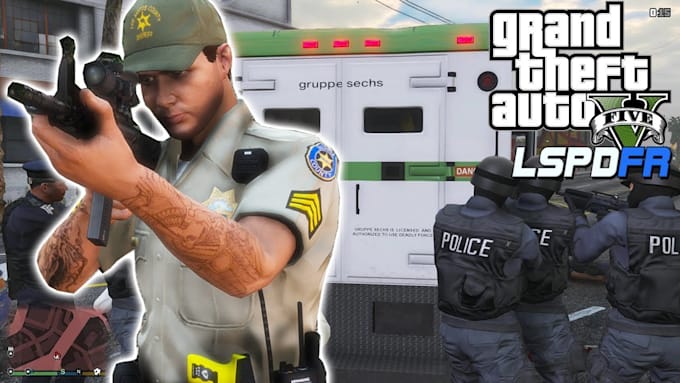 Create lspdfr, gta v, mods, fivem script and bugs fixing by Caseyethan | Fiverr