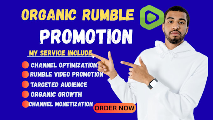 Rumble promotion, rumble video promotion, rumble channel optimization ...