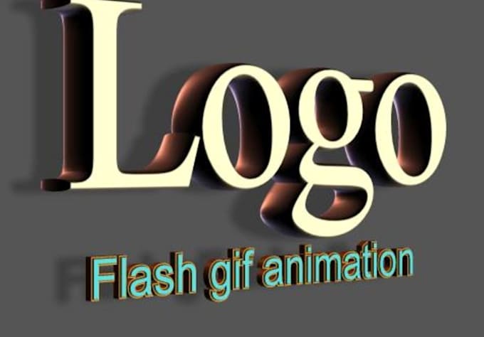 Create a text animation logo flash or gif by Pinoy_ako | Fiverr