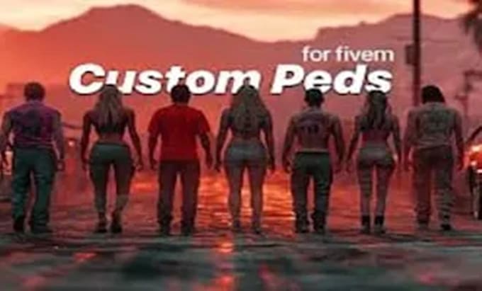 Create custom fivem chain model, gun, cloth shop for gta v, fivem map ...