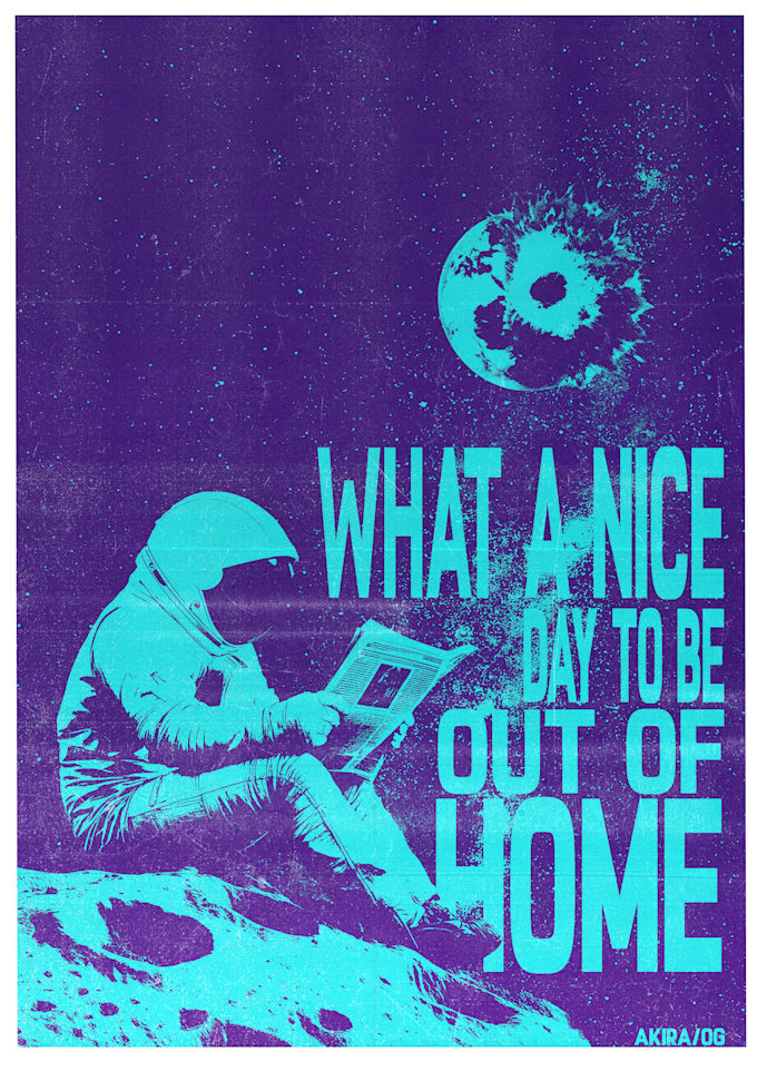Design cool wall poster by Akiraog | Fiverr