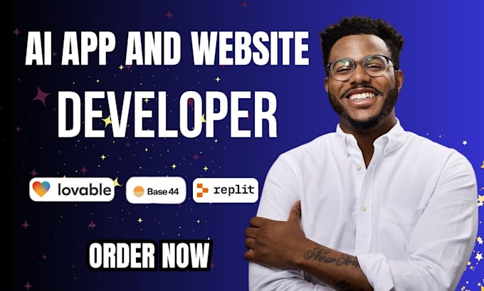 Build replit app, base44 replit ai fix replit debugging lovable ai by Dean_sky | Fiverr