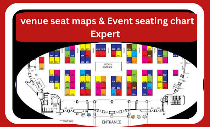 Design venue seat maps ,floorplan, and seating chart for your event by ...