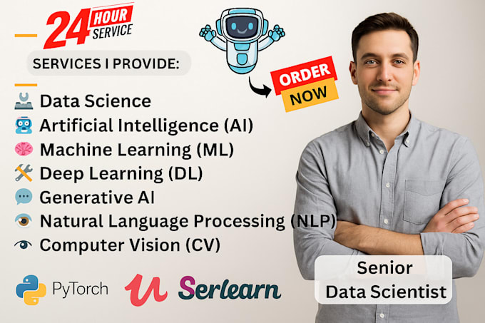 Do machine learning and deep learning tasks with python by Syedzain324 | Fiverr