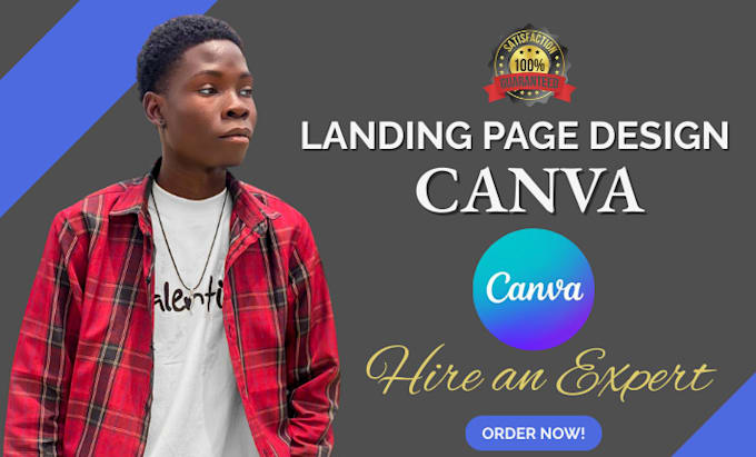 Design responsive canva website design and canva landing page by Icon ...