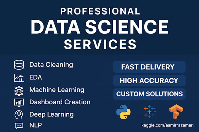 Do data science and machine learning project for you by Aamir_scientist | Fiverr