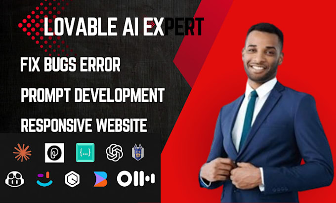 Build, optimize, deploy website dev, fix bugs error using lovable ai, replit ai by Emmycade | Fiverr