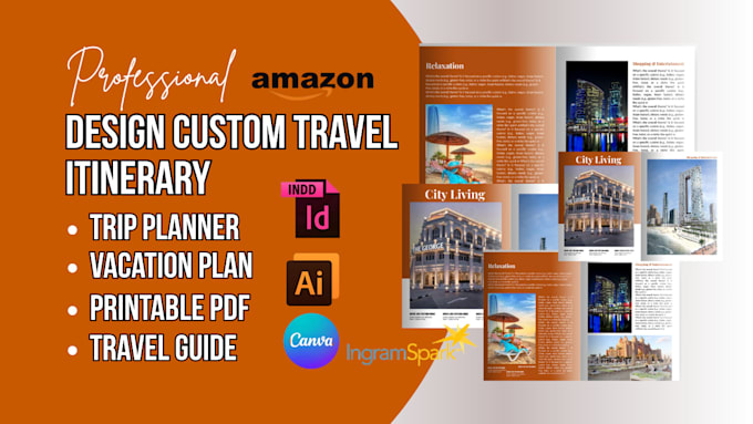 Design custom, travel guide, itinerary trip planner vacation plan ...