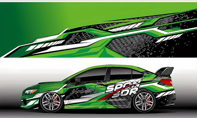 Design car wrap van wrap gta v and fivem vehicles decals by Femzyc | Fiverr