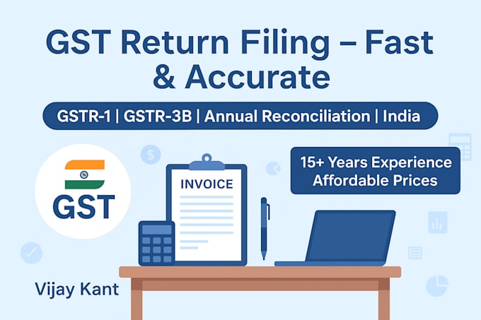 File your gst return accurately and on time in india by Vijaykantjangid ...