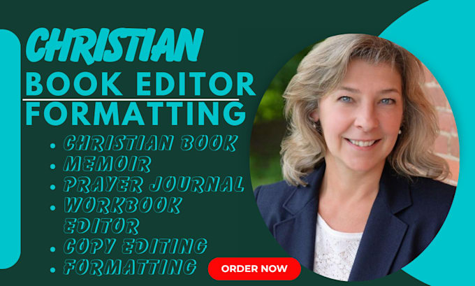 Copy edit, format, design christian book, memoir prayer journal daily ...