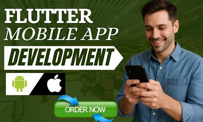 Develop high quality mobile apps for ios and android using flutter by ...