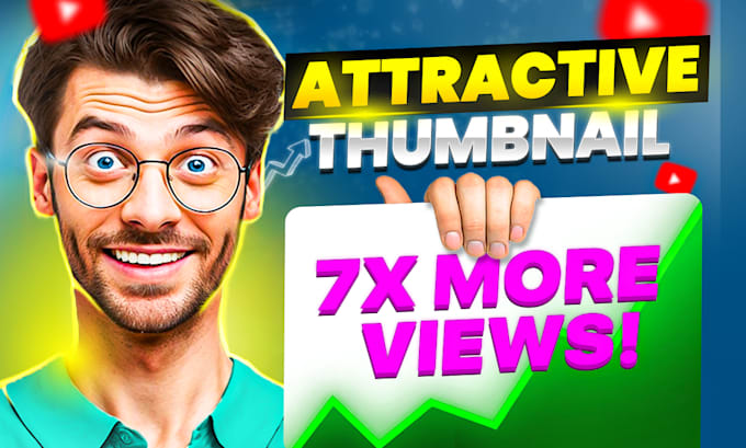 Design attractive clickbait amazing youtube thumbnail in 4hr by ...