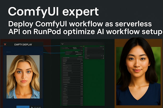 Deploy comfyui workflow as a serverless api on runpod optimize ai workflow setup by Vic_comfyui ...
