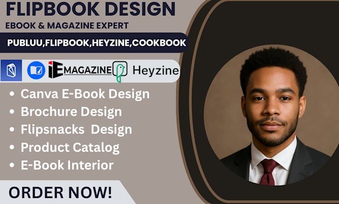 Setup flipsnack digital magazine catalog flipbook by Simon1john | Fiverr
