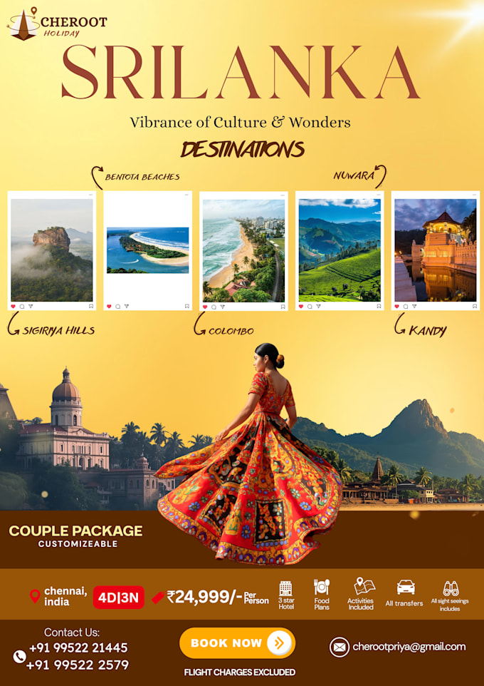 Design eye catching travel and holiday posters for your brand by ...