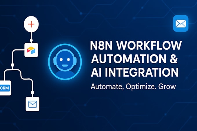 N8n ai agent n8n automation n8n workflow n8n api integration vapi ai agent by Paul_logan01 | Fiverr