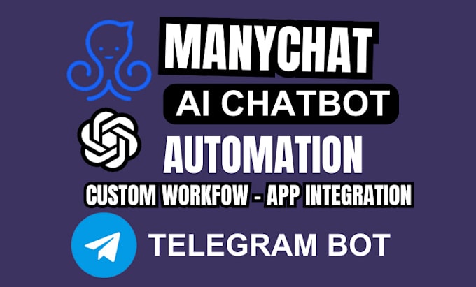 Create chatbot for social media platforms using manychat, chatfuel, tidio by Samuel_3230 | Fiverr