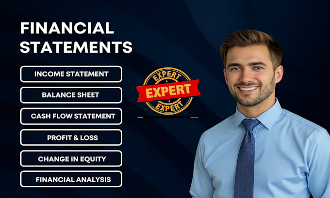 Prepare financial statements, profit and loss, income statement by ...