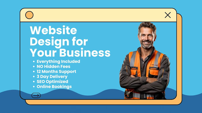 Create you a custom designed modern website that showcases your ...