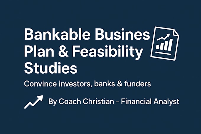 Create a professional and bankable business plan for your project by ...