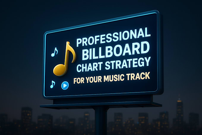 Professional billboard chart strategy for your music by Chongsoall | Fiverr