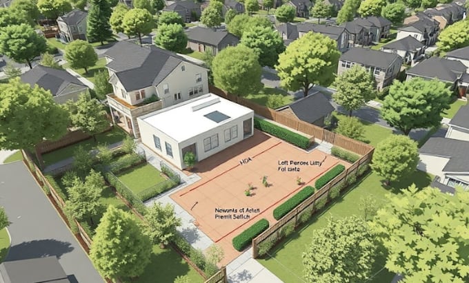 Do site plan city permit loft conversion plan for hoa permit with pe ...