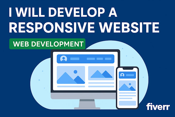 Develop a responsive website using html, css, and javascript by Codewithsudeep | Fiverr