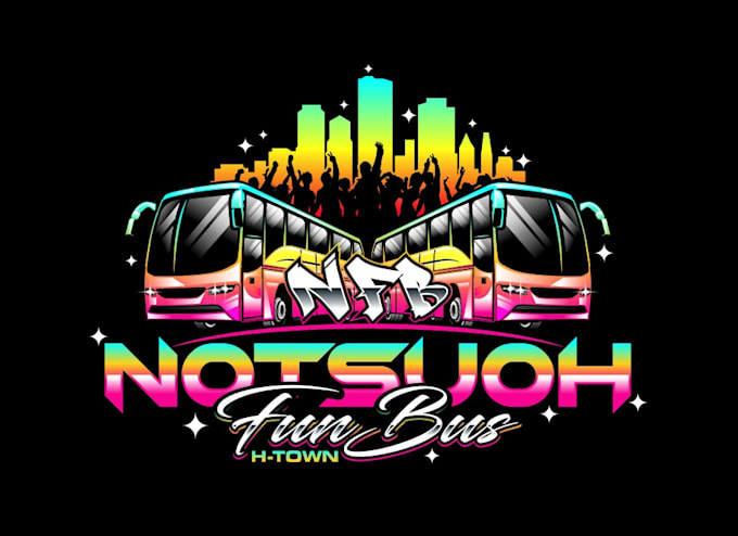 Make a high quality party bus logo by Paige_glazer | Fiverr