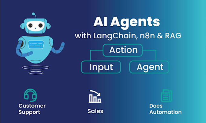 Build custom ai agents using langchain, n8n and rag by Ramimalik0 | Fiverr