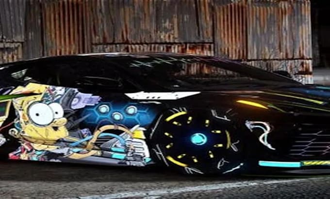 Design custom livery for fivem ems, assetto corsa and unique racing car ...