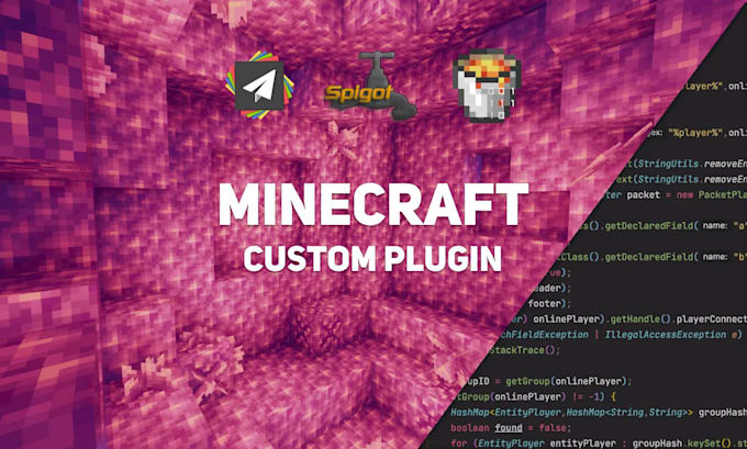 Develop custom minecraft plugin for your server by Federicotaglian | Fiverr