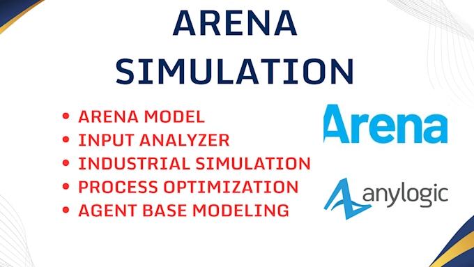 Do arena simulation, anylogic modeling, excel monte carlo simulation by Fahad_developr9 | Fiverr