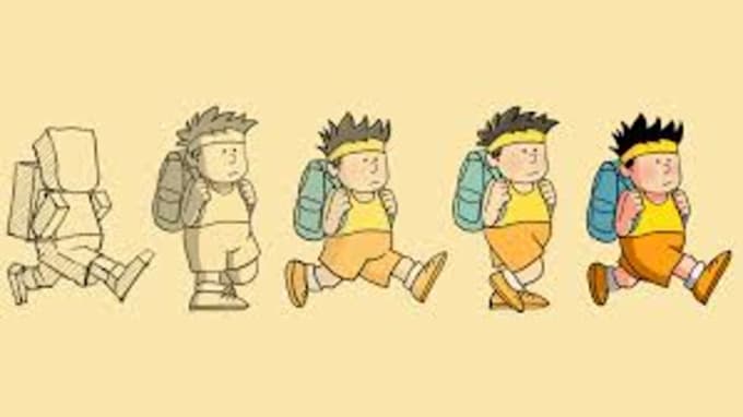 Create premium 2d animation, modern motion graphics video by Johnnyy78 ...