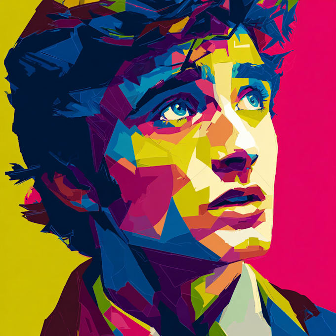 Create your photo into awesome wpap pop art by Feodilles | Fiverr