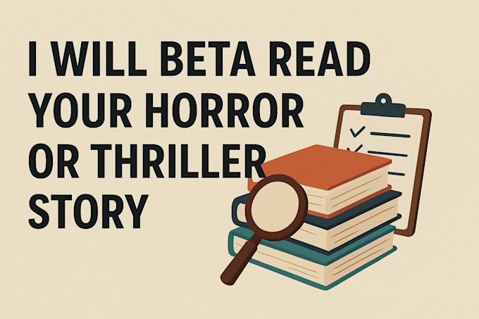 Review and beta read your horror or thriller book by E_adolfo | Fiverr