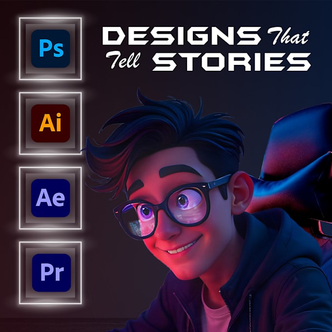 Deliver custom video editing with motion graphics by Danial996 | Fiverr