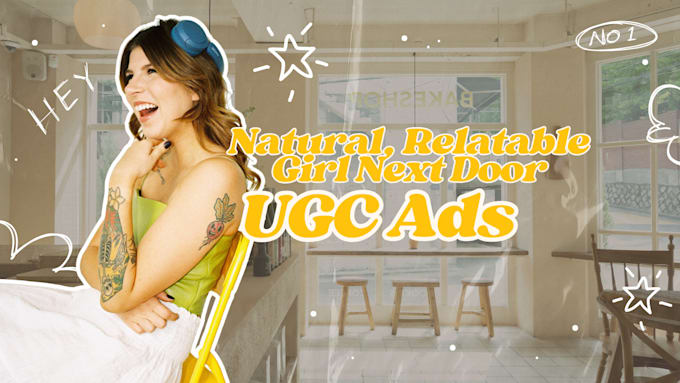 Create authentic, excited girl next door female ugc ads by Kmillions ...