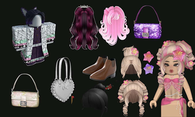 Create 3d roblox ugc model roblox clothing roblox game assets 3d model ...