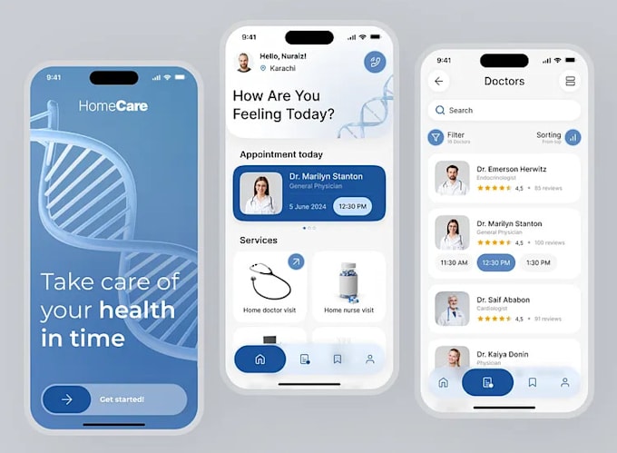 Build home care app, health care app, child care app, caregiver app by ...