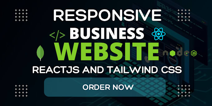 Desarrollar un sitio web empresarial moderno y responsive con reactjs y tailwind css